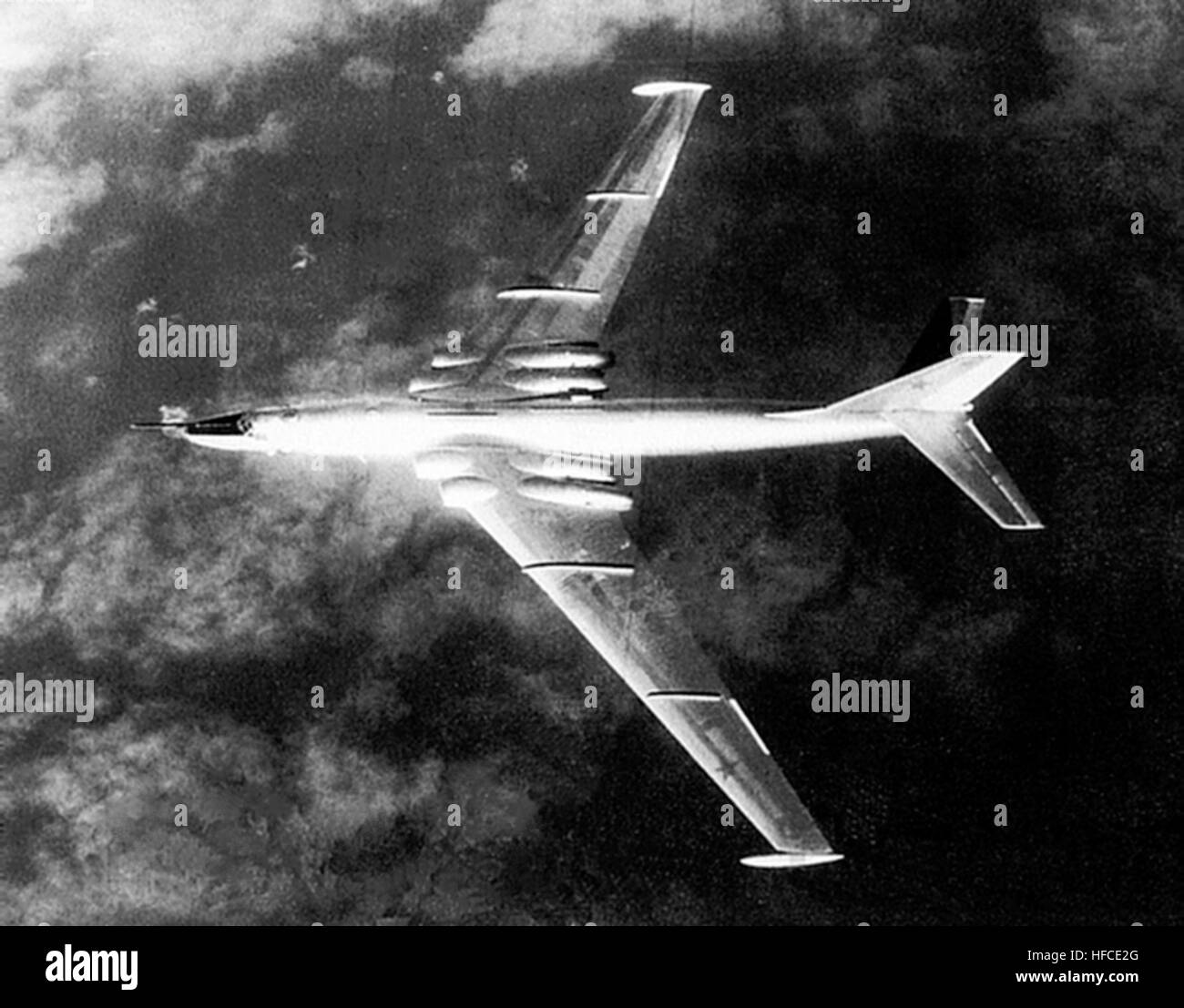 Myasishchev 3M Bison in flight 1968 Stock Photo - Alamy