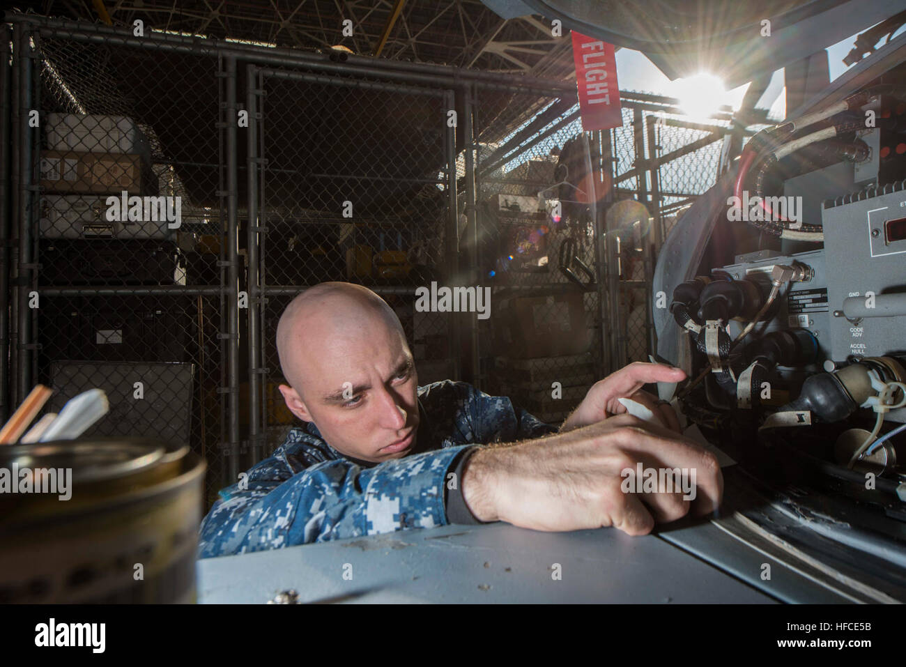 Aviation Structural Mechanic 2nd Class James Maton, of Helicopter Sea ...