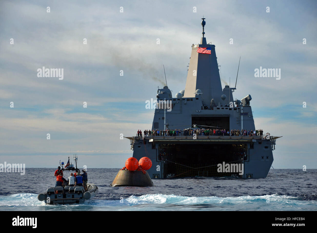 Sailors from the amphibious transport dock USS Anchorage (LPD 23) and ...