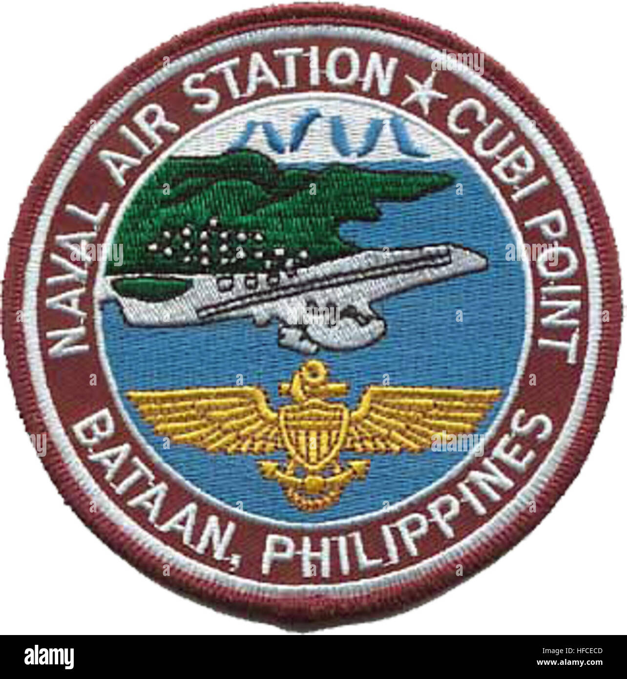 Reference appears to denote Naval Air Station Cubi Point (NAS Cubi ...