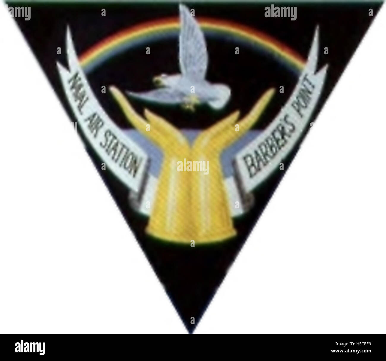 NAS Barbers Point Hawaii patch Stock Photo - Alamy