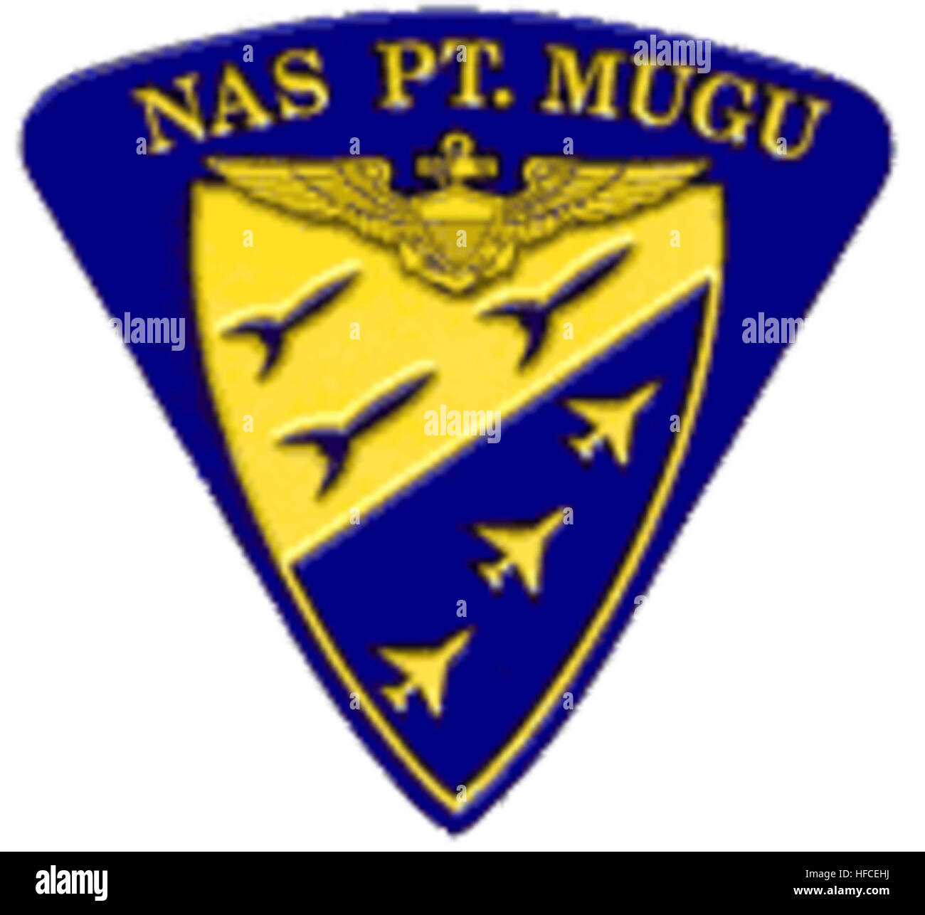 NAS Point Mugu insignia Stock Photo - Alamy