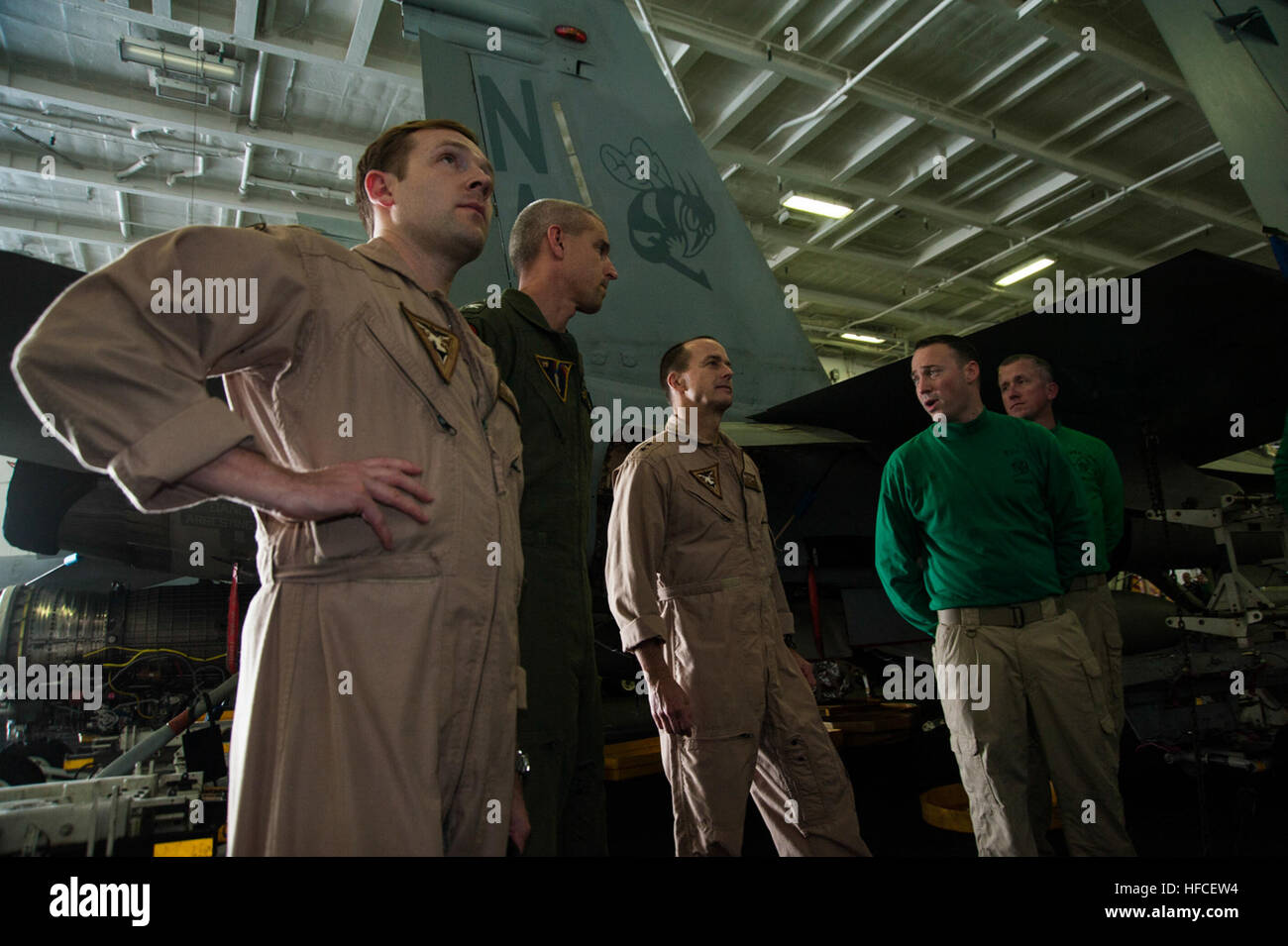 Commander, Naval Air Force Atlantic, Rear Adm. Troy Shoemaker meets ...