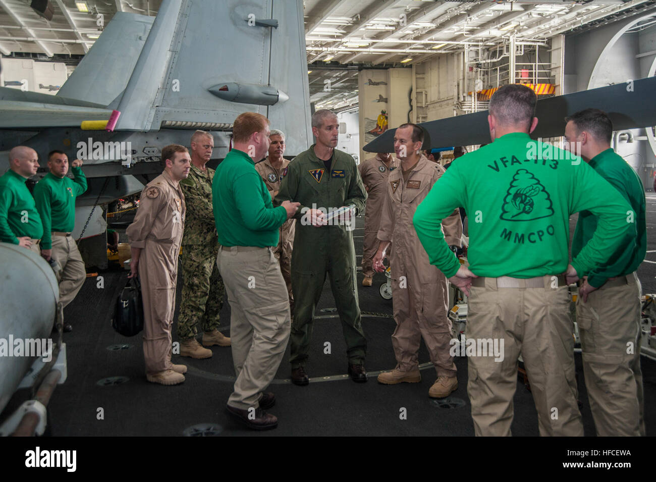 Commander, Naval Air Force Atlantic, Rear Adm. Troy Shoemaker meets ...