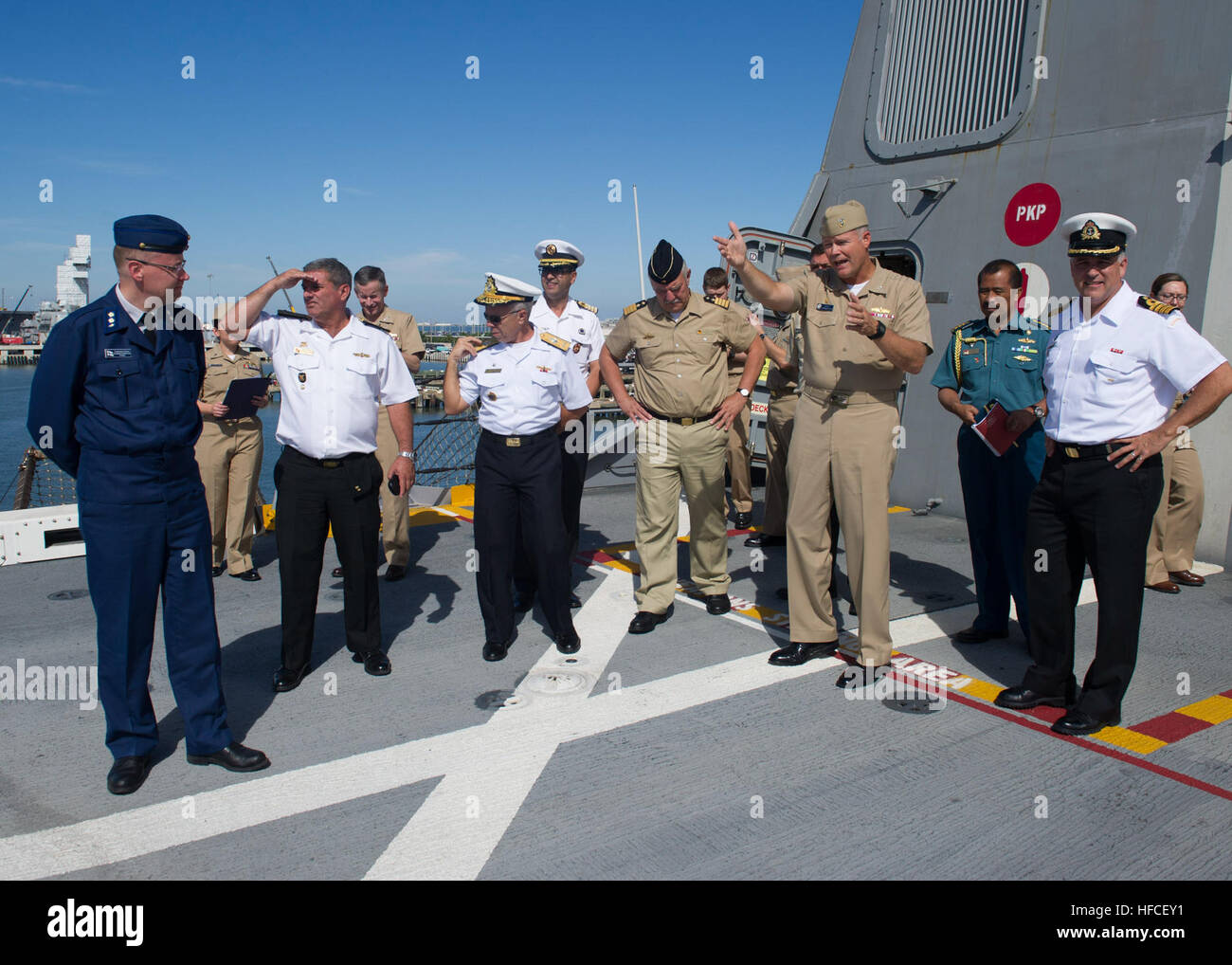 Navy capt jon kreitz uss hi-res stock photography and images - Alamy