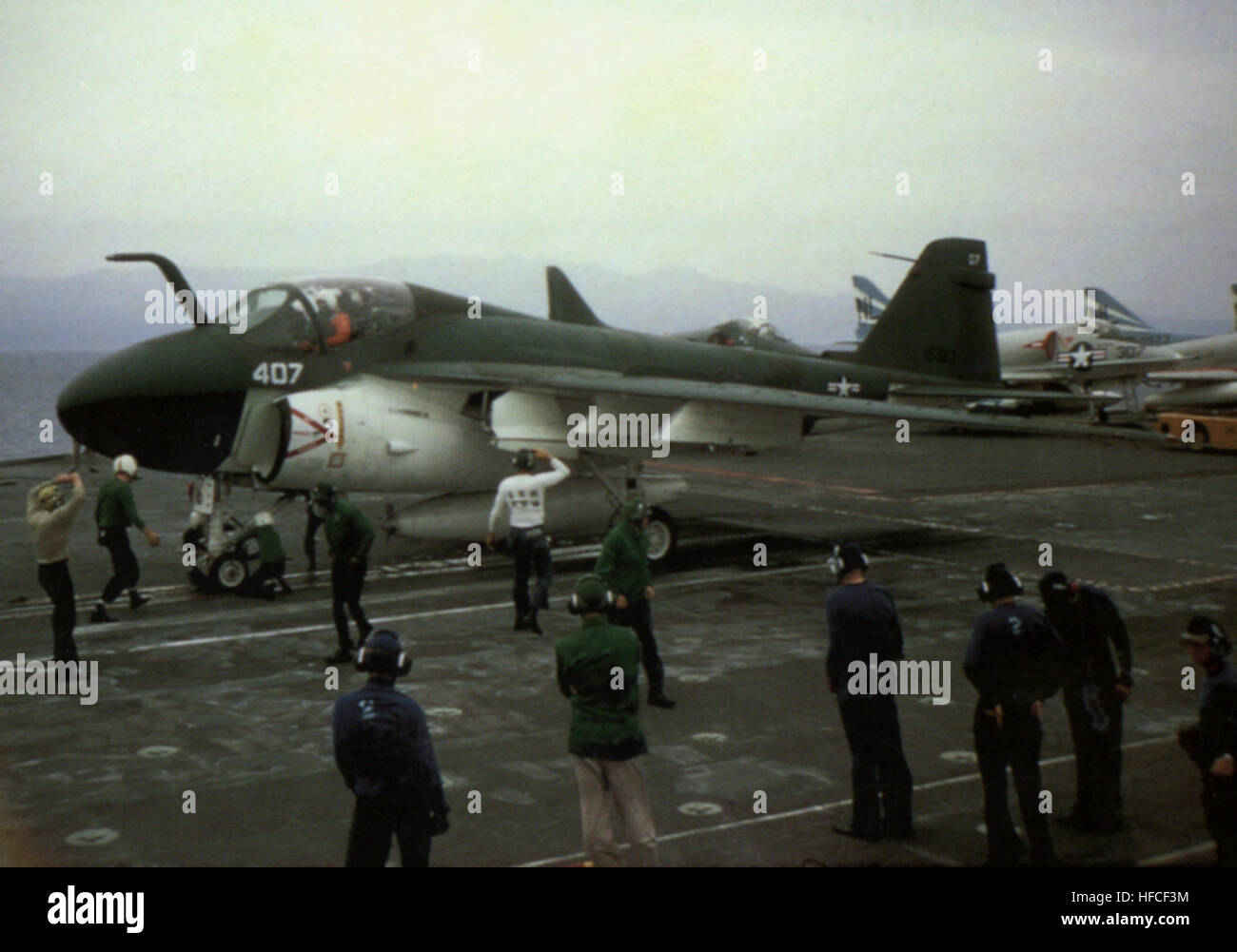 A-6A VA-65 on USS Constellation (CVA-64) 1966 Stock Photo - Alamy