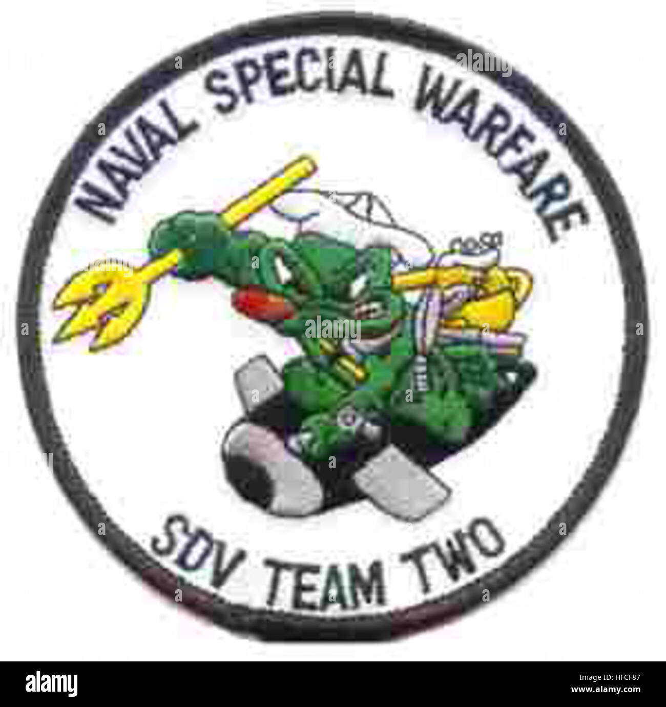Naval Special Warfare SDV Team 2 patch Stock Photo - Alamy