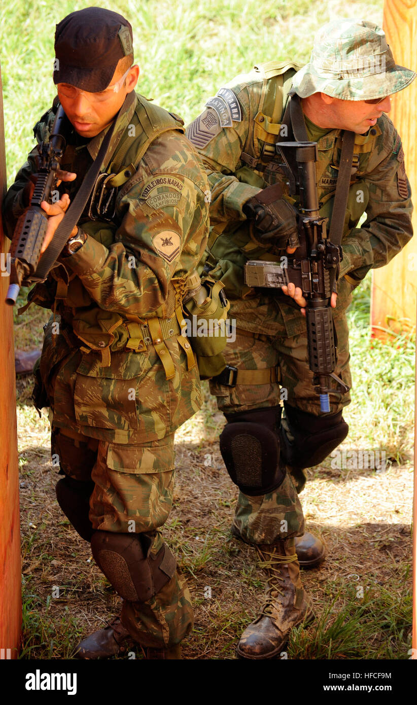 Brazilian marine corps special operations battalion hi-res stock ...