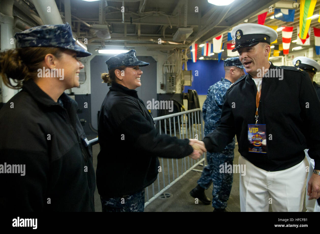 U.S. Navy Master Chief Petty Officer of the Navy Michael D. Stevens ...