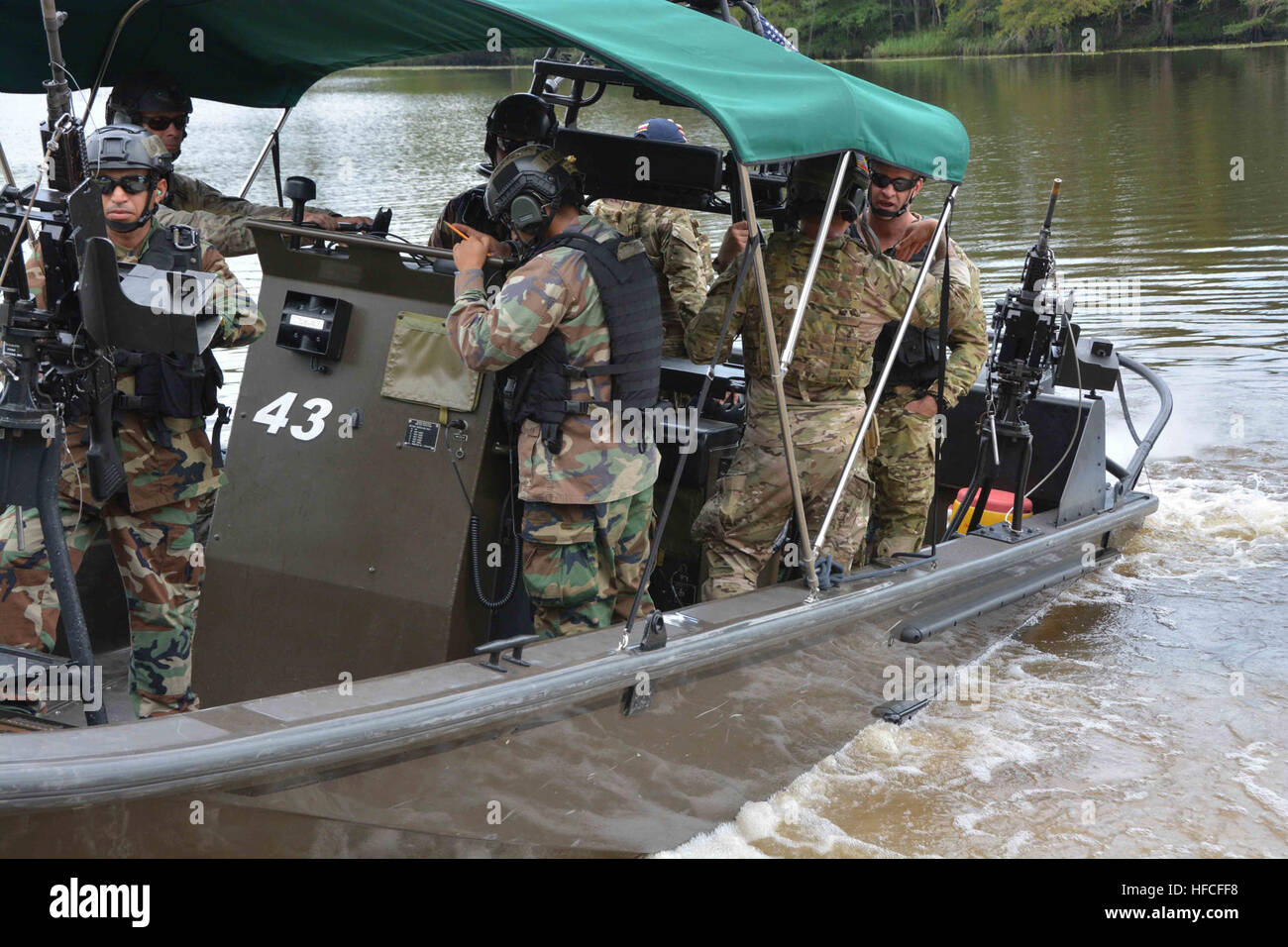 Small unit riverine craft hi-res stock photography and images - Alamy