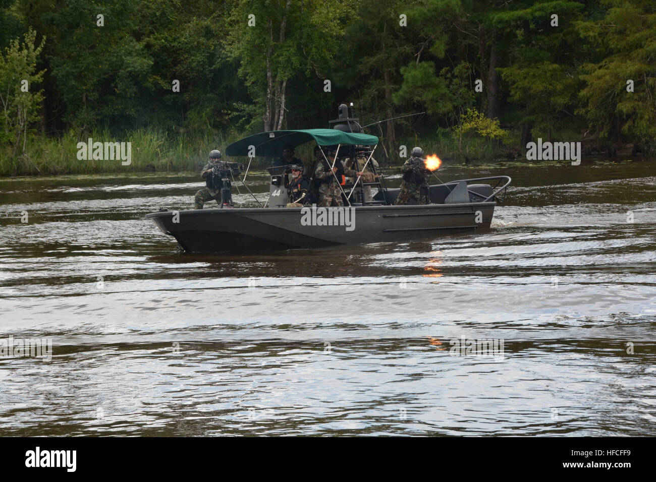 Small unit riverine craft hi-res stock photography and images - Alamy