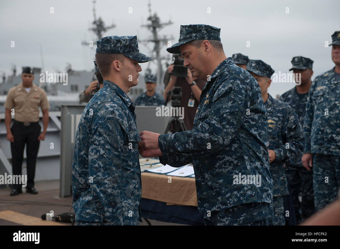 Vice Adm. Thomas H. Copeman III, commander of Naval Surface Force, U.S ...
