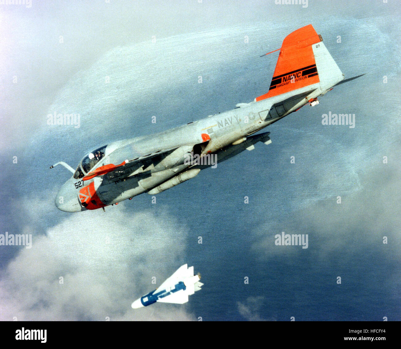 An A-6E Intruder aircraft from the Naval Air Warfare Center Aircraft ...