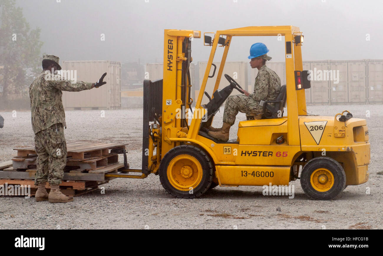 Navy expeditionary combat command integrated exercise hi-res stock ...