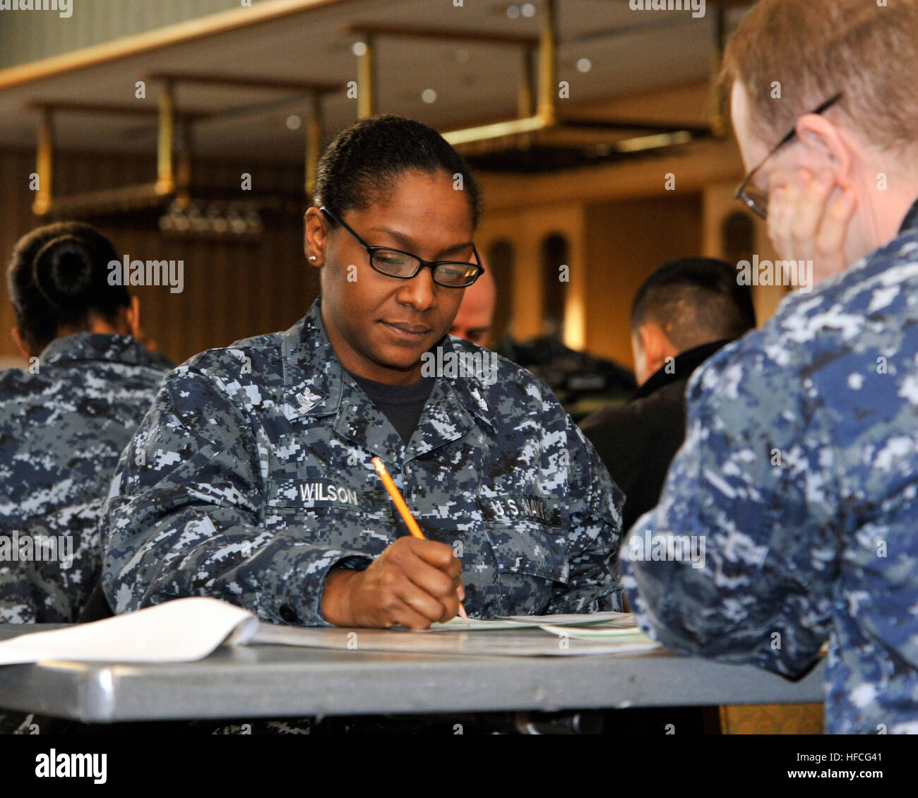 NAVAL AIR FACILITY MISAWA, Japan (Jan. 14, 2014) Legalman 1st Class ...