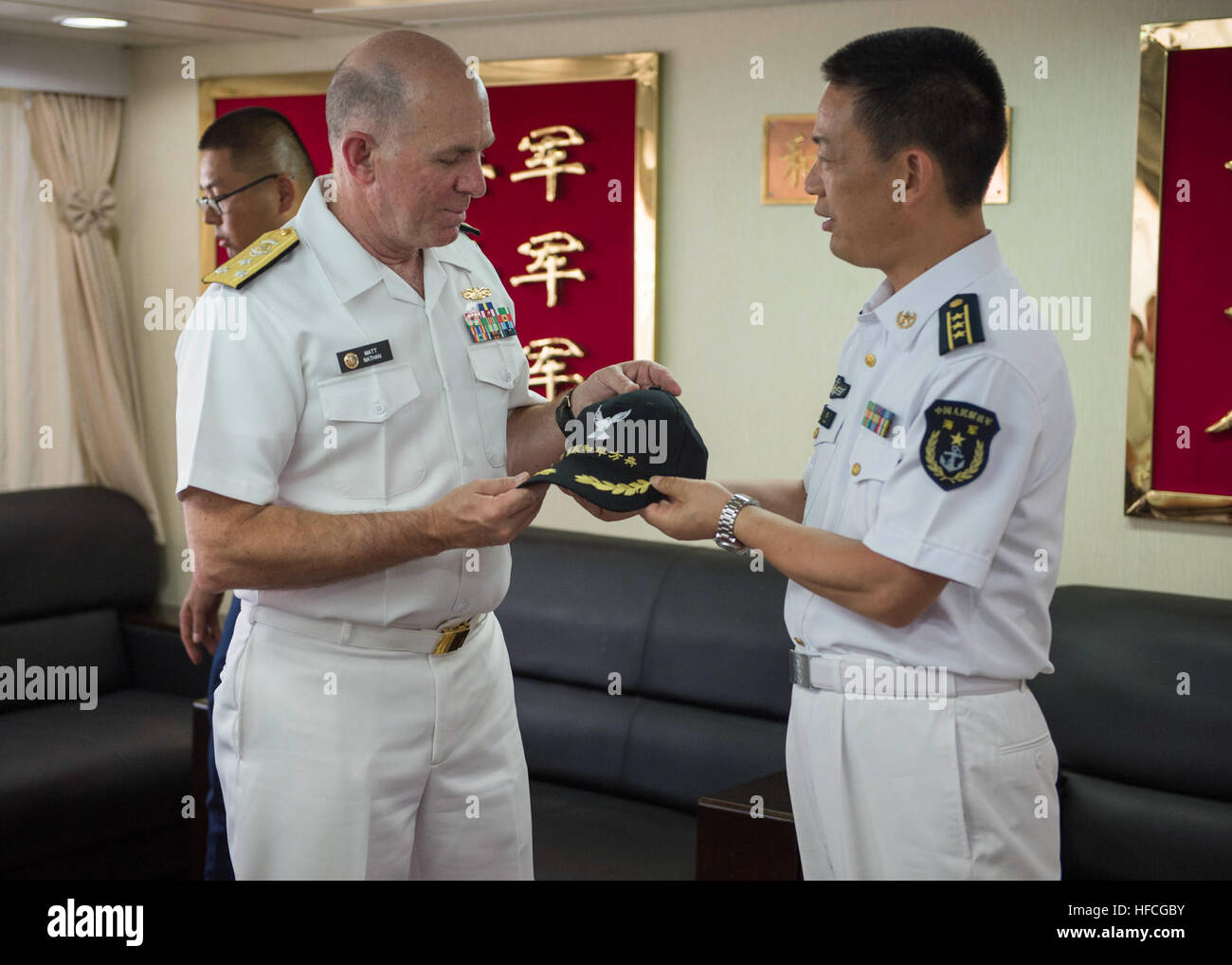 Vice adm matthew nathan hi-res stock photography and images - Alamy