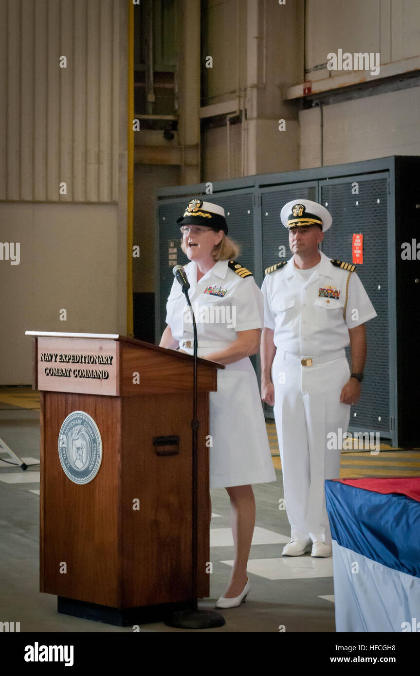 Deputy commander of navy expeditionary combat command hi-res stock ...