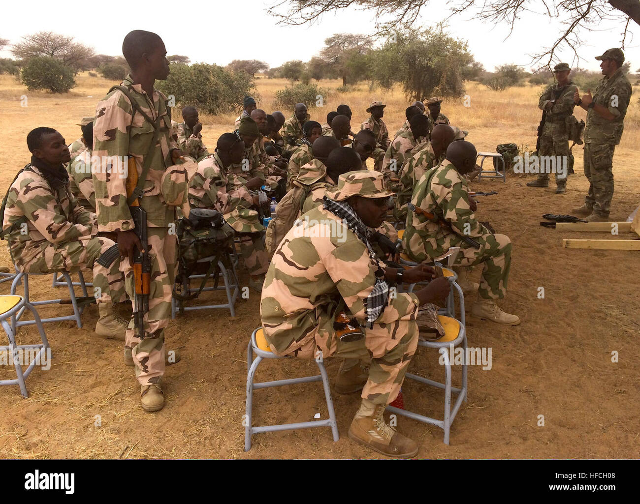 Nigerian soldiers hi-res stock photography and images - Alamy
