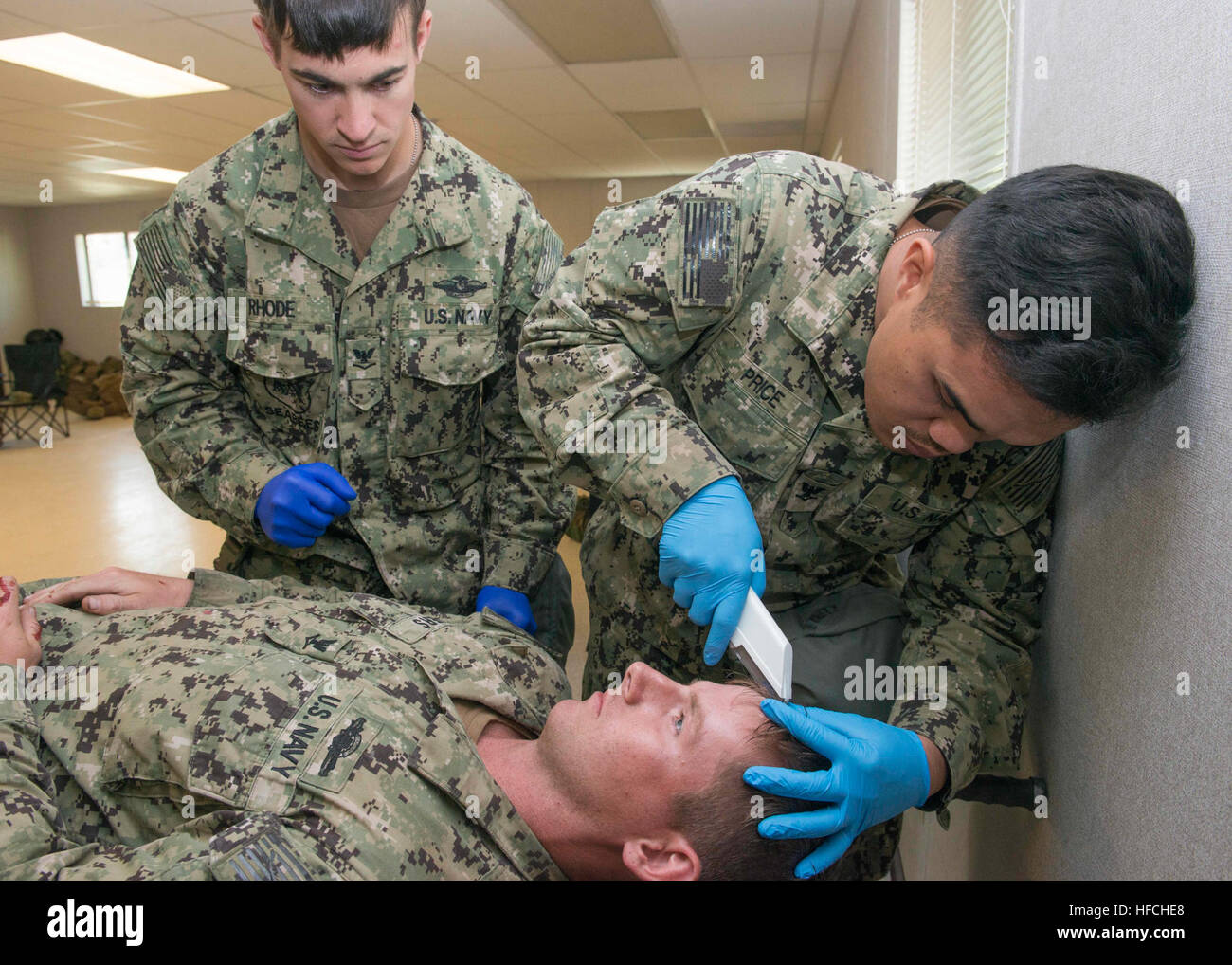 150924-N-DH124-049 Hospital Corpsman 3rd Class Phillip Price, assigned ...