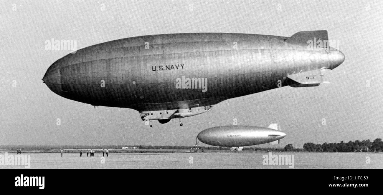 N class blimp Black and White Stock Photos & Images - Alamy