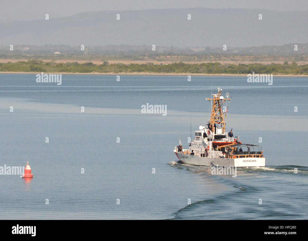 The U.S. Coast Guard Island-class cutter Ocracoke departs Naval Station ...