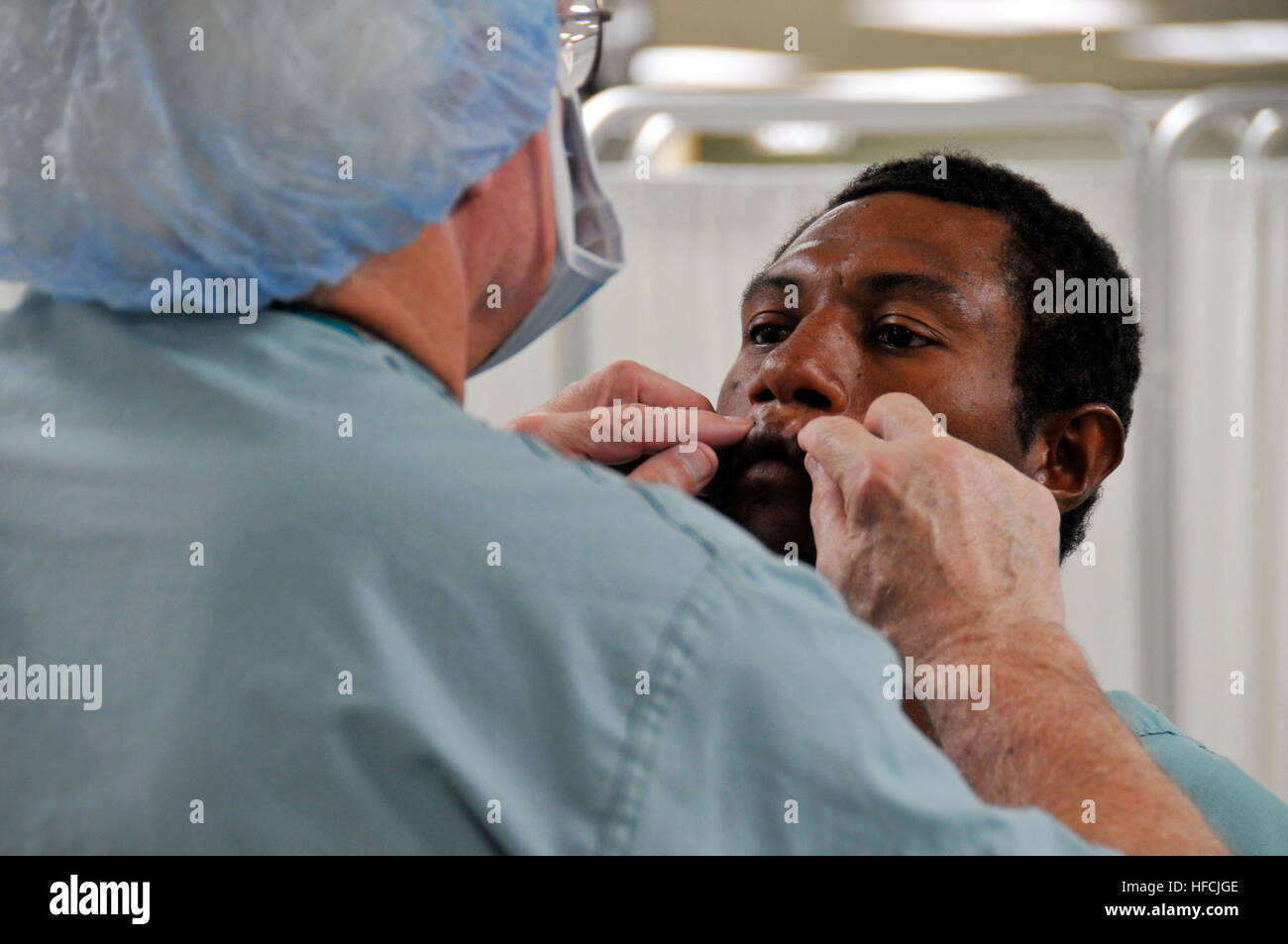 Operation Smile volunteer Dr. Robert Russell, a plastic surgeon from ...