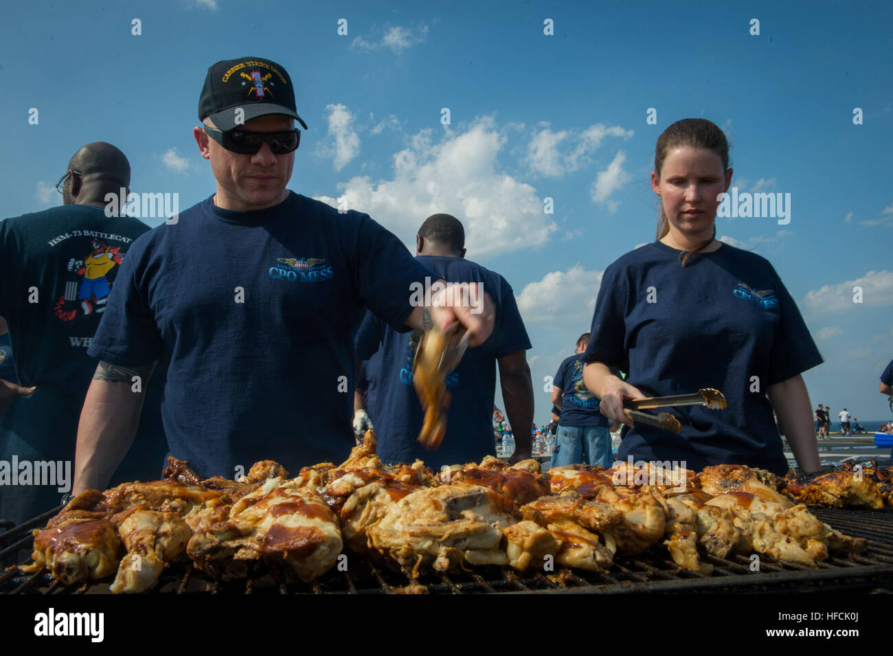 Chief Navy Counselor Jeanene Wilson, right, and Master Chief ...