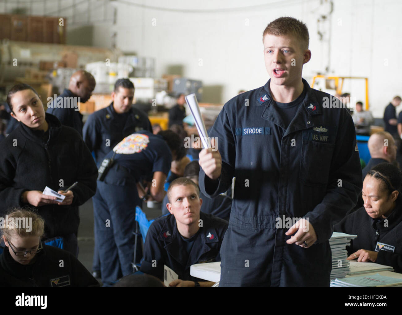 150215-N-KB426-036 ARABIAN GULF (Feb. 15, 2015) Engineman 2nd Class ...