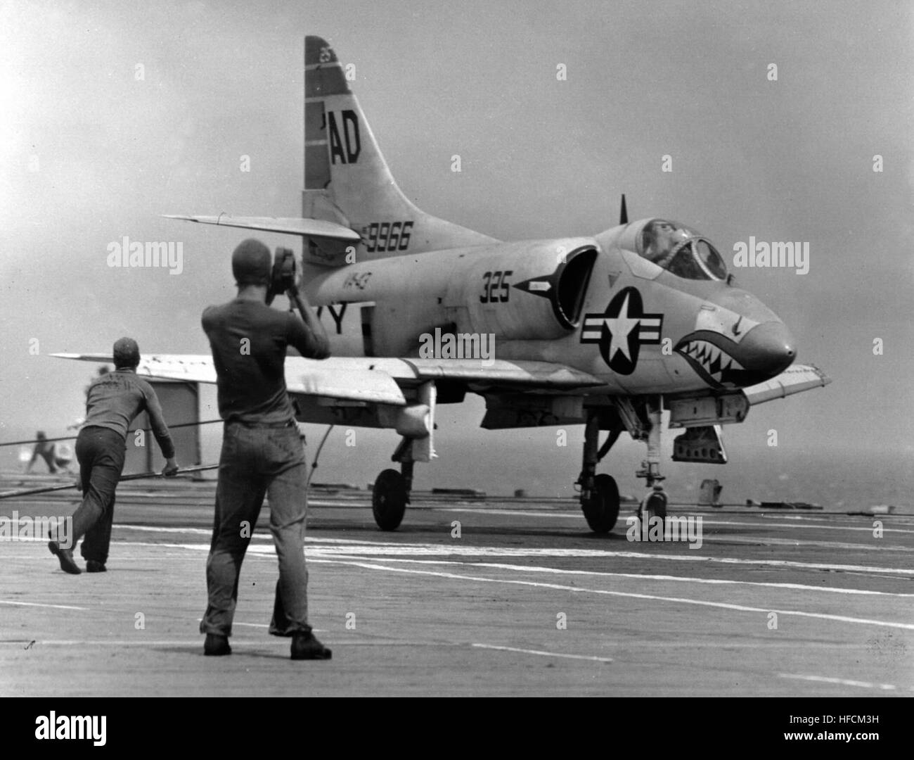 A4D-1 of VA-43 on USS Antietam (CVS-36 Stock Photo - Alamy
