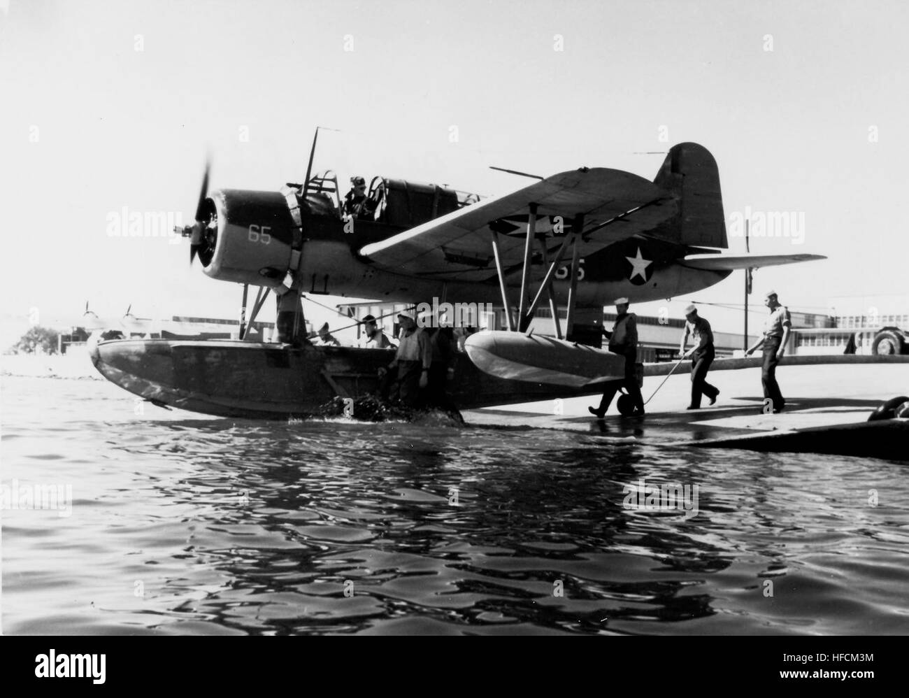 OS2U launched at NAS Jax 1942 Stock Photo - Alamy