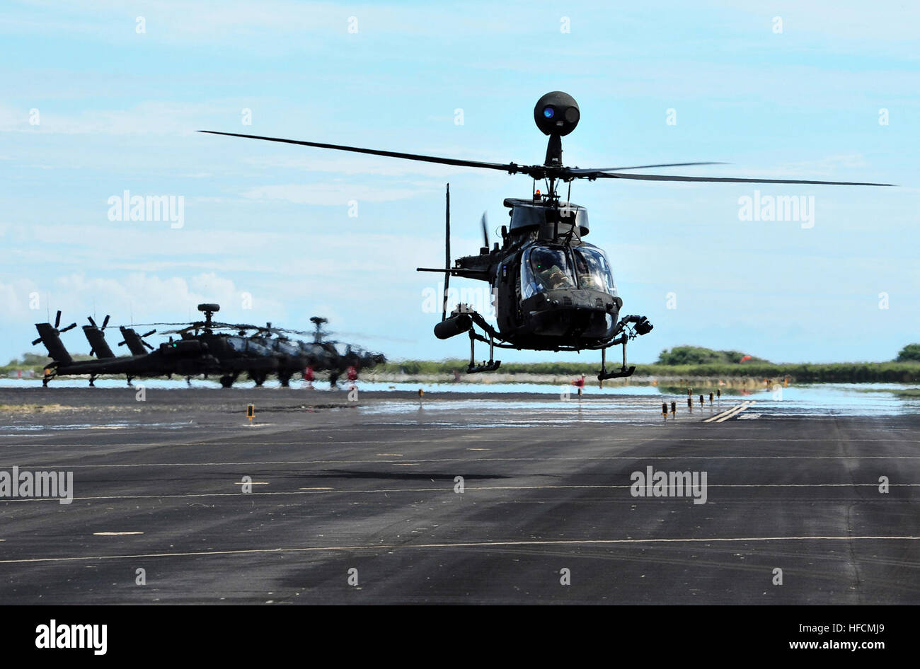 Kiowa Helicopter Firing