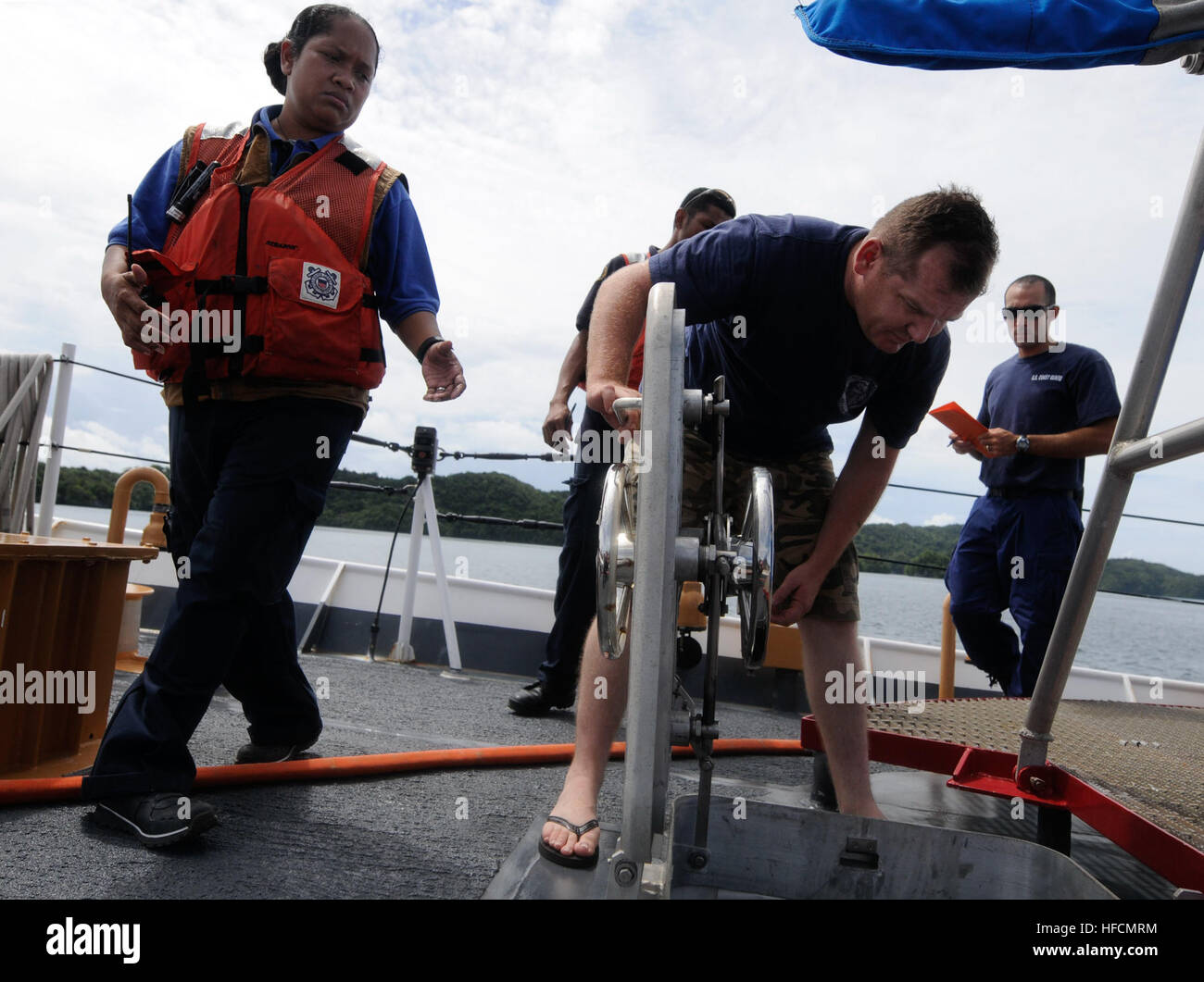 KOROR, Palau - Lolyna Ngiratang, left, a Palauan immigration ...