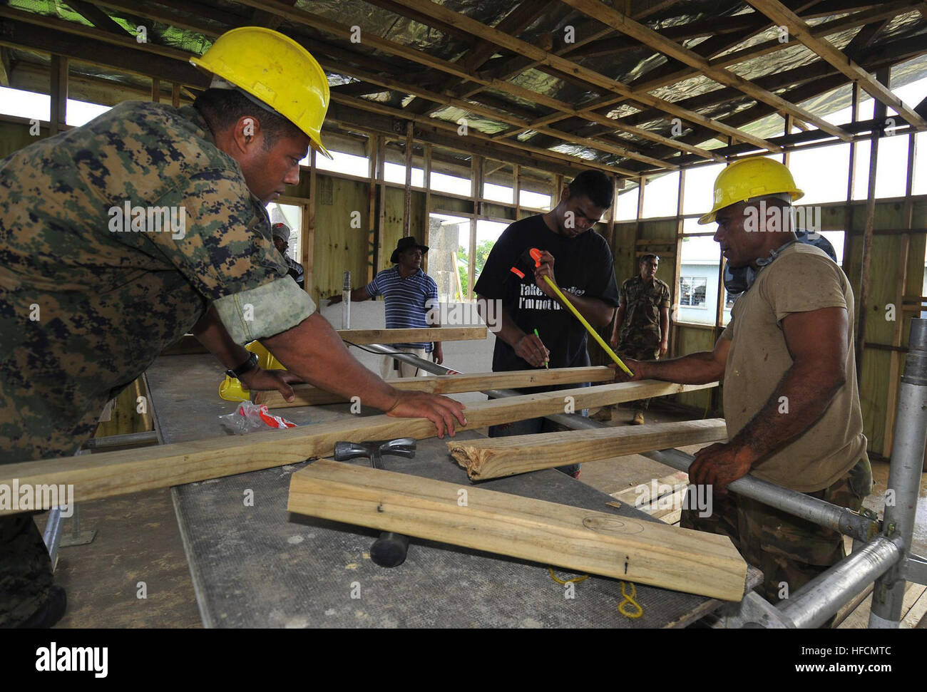 Seabees from Amphibious Construction Battalion 1, engineers from the ...