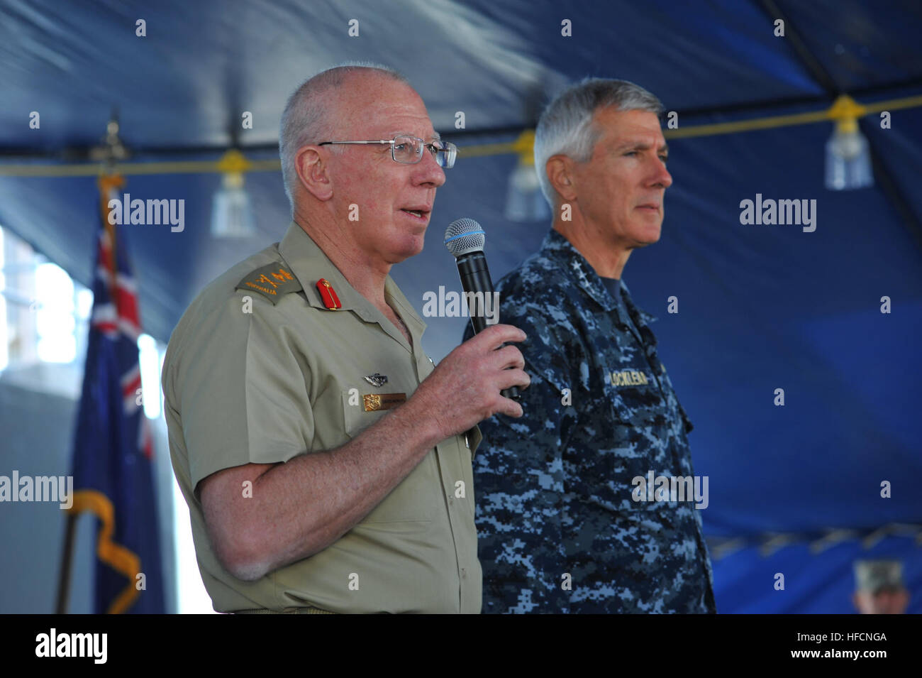 130728-N-NN332-017 CAIRNS, Australia (July 29, 2013) -- Adm. Samuel J ...