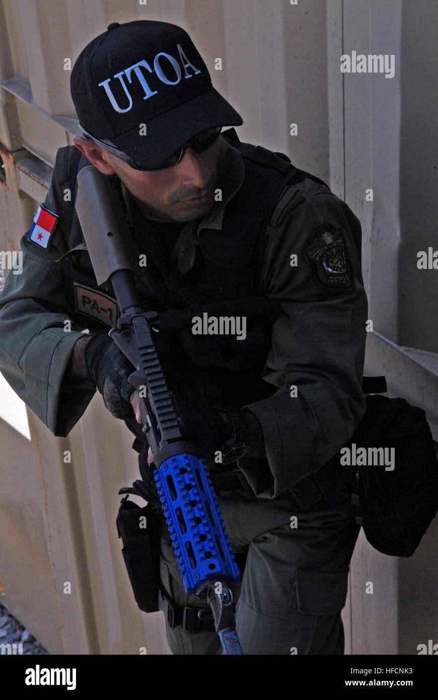 Panamanian national police hi-res stock photography and images - Alamy