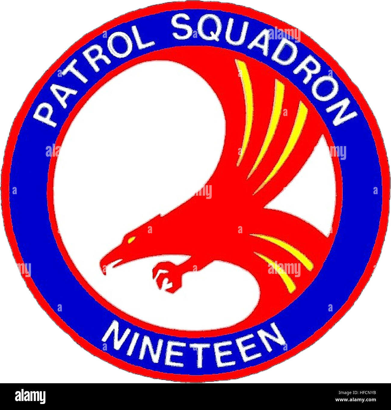 Patrol Squadron 19 (US Navy) insignia 1978 Stock Photo - Alamy
