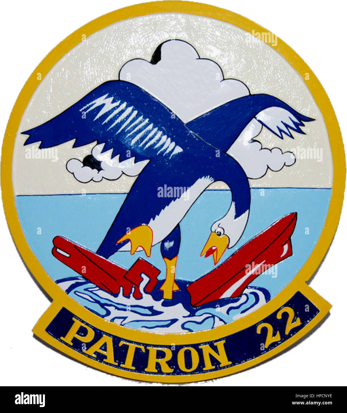 Patrol Squadron 22 (US Navy) insignia 1961 Stock Photo - Alamy