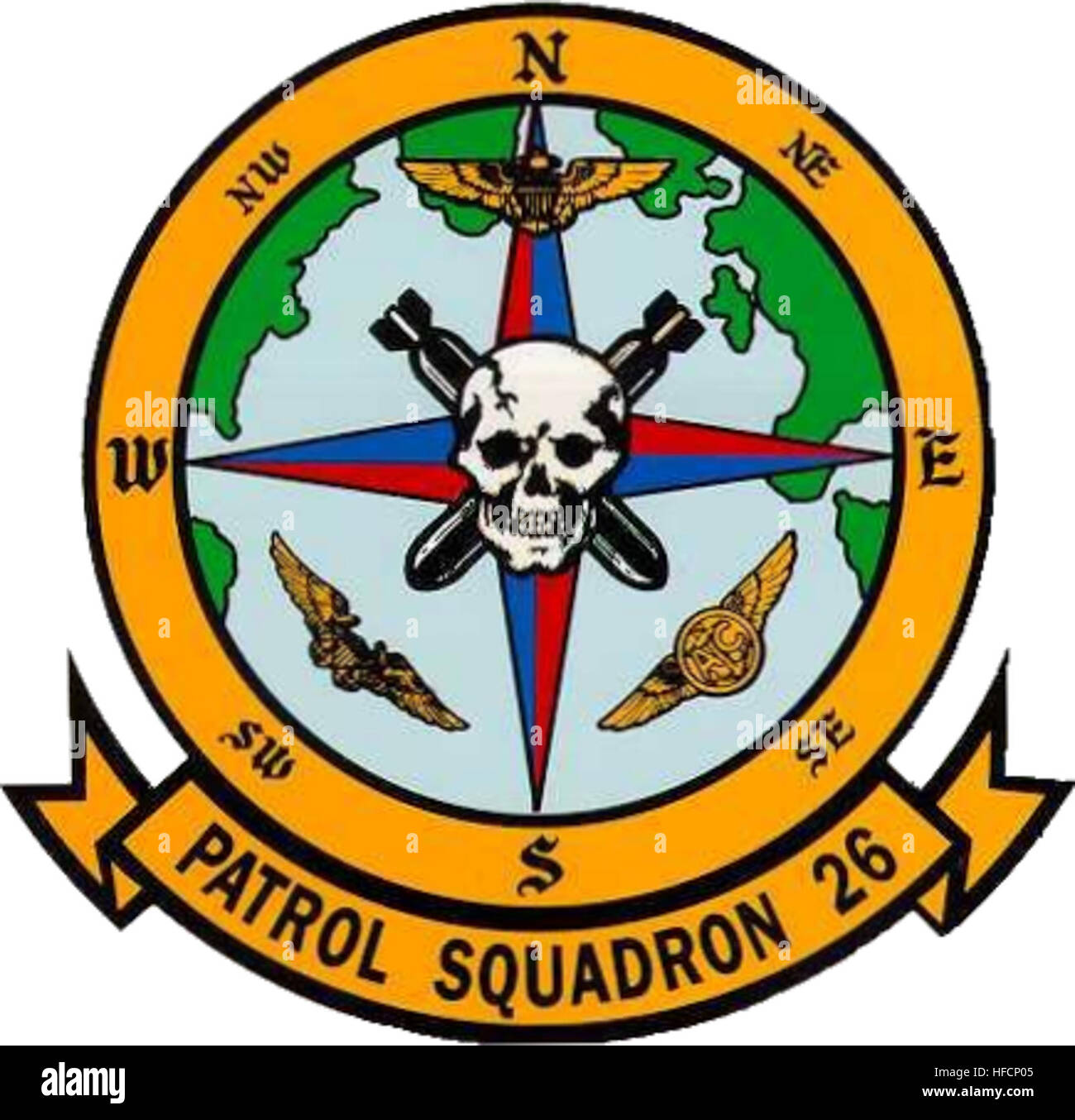 Patrol Squadron 26 (US Navy) insignia 2008 Stock Photo - Alamy