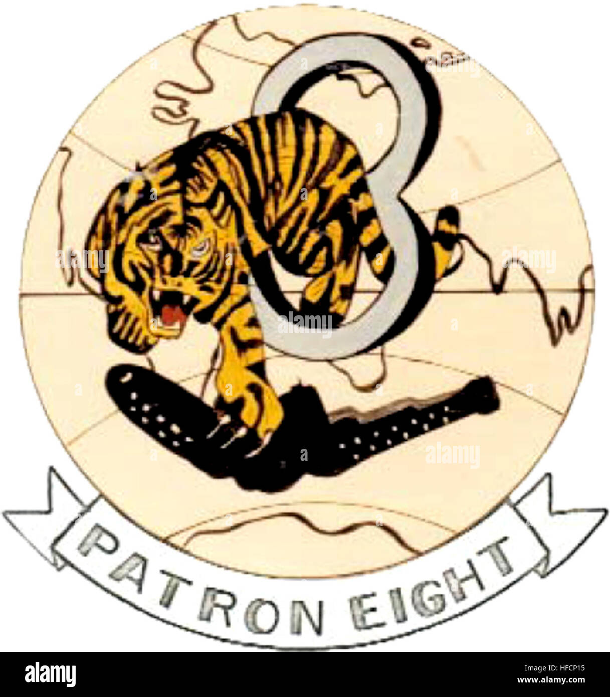 Patrol Squadron 8 (US Navy) insignia 1979 Stock Photo - Alamy