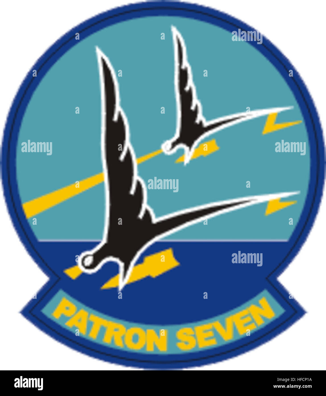 Patrol Squadron 7 (US Navy) insignia 1963 Stock Photo - Alamy