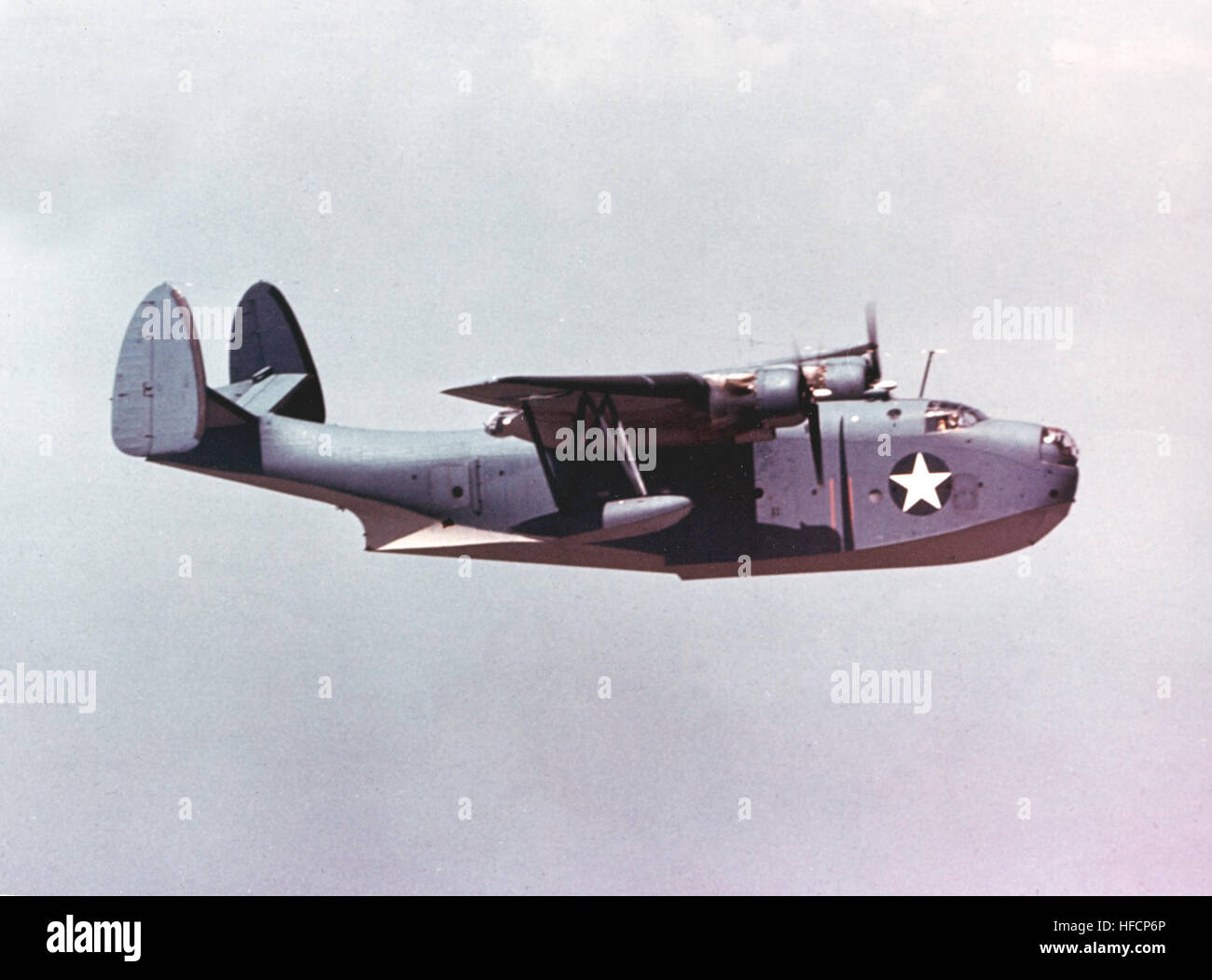 PBM-3 Mariner in flight 1942-43 Stock Photo - Alamy