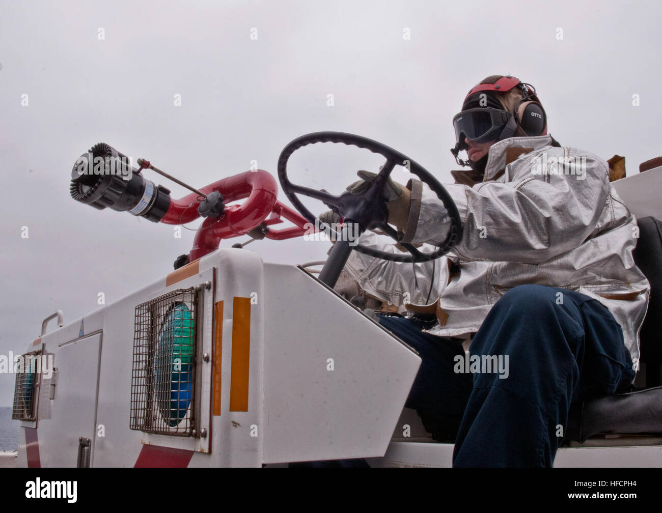 U.S. Navy Aviation Boatswain's Mate Handling 3rd Class Jose Lepe ...