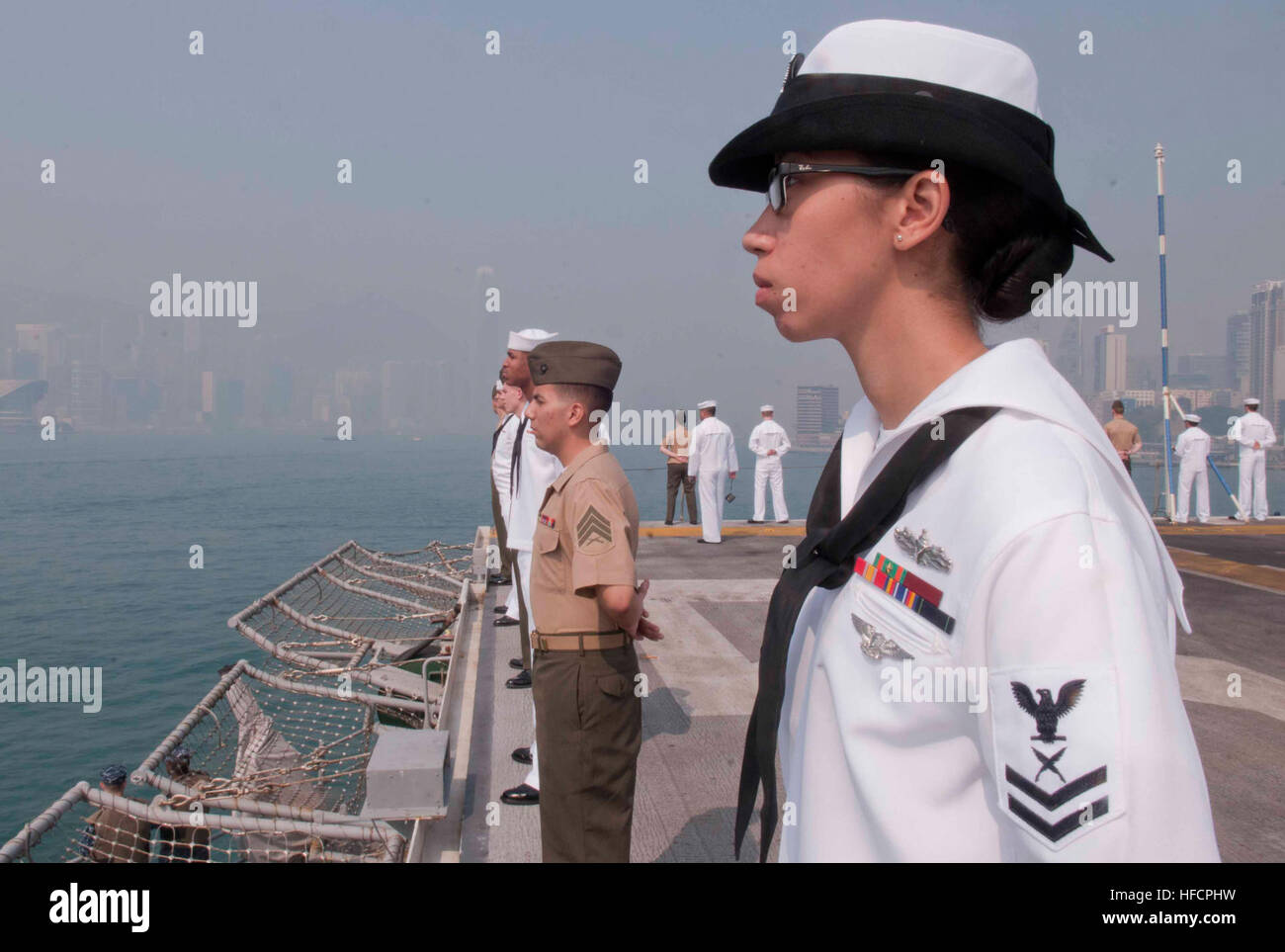 Yeoman 2nd Class Christina Shell, assigned to amphibious assault ship ...