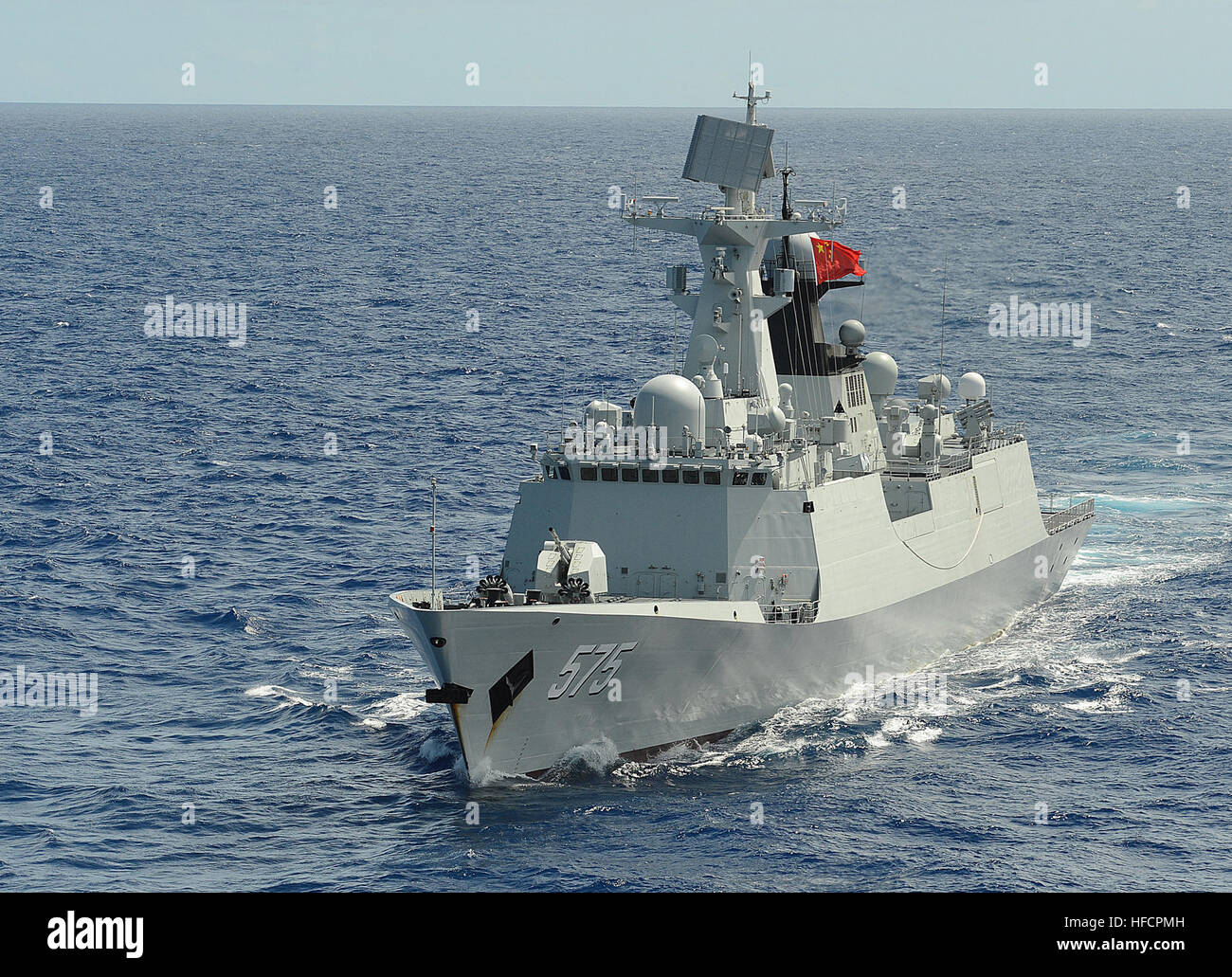 People's Republic of China, People's Liberation Army (Navy) frigate PLA ...