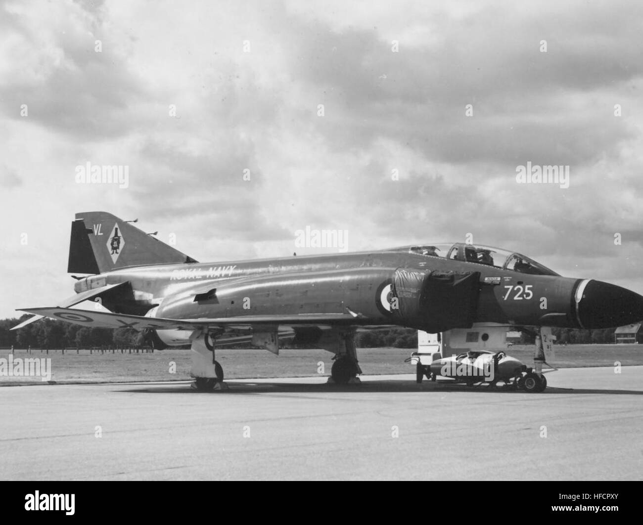 Phantom FG.1 of 767 Naval Air Squadron in the 1970s Stock Photo - Alamy