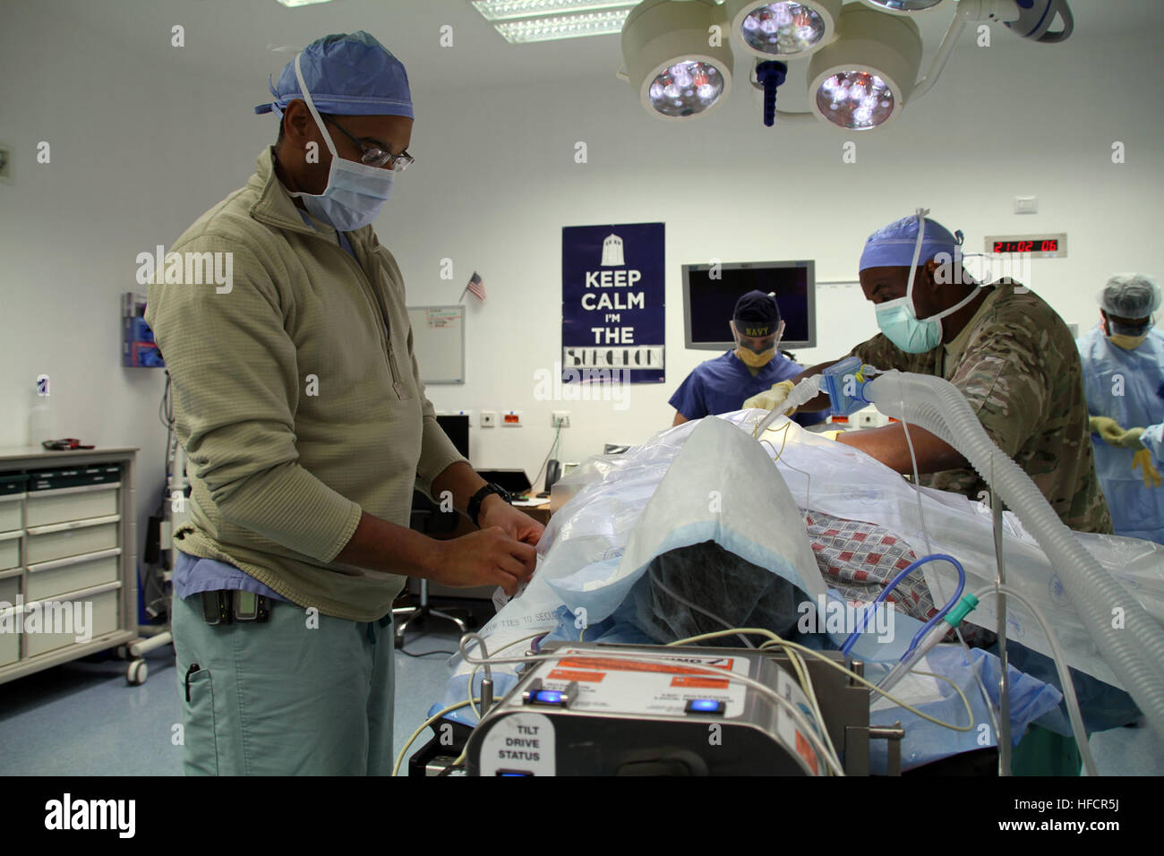 Lt. Cmdr. William J. Epps, a physician anesthesiologist from Naval ...