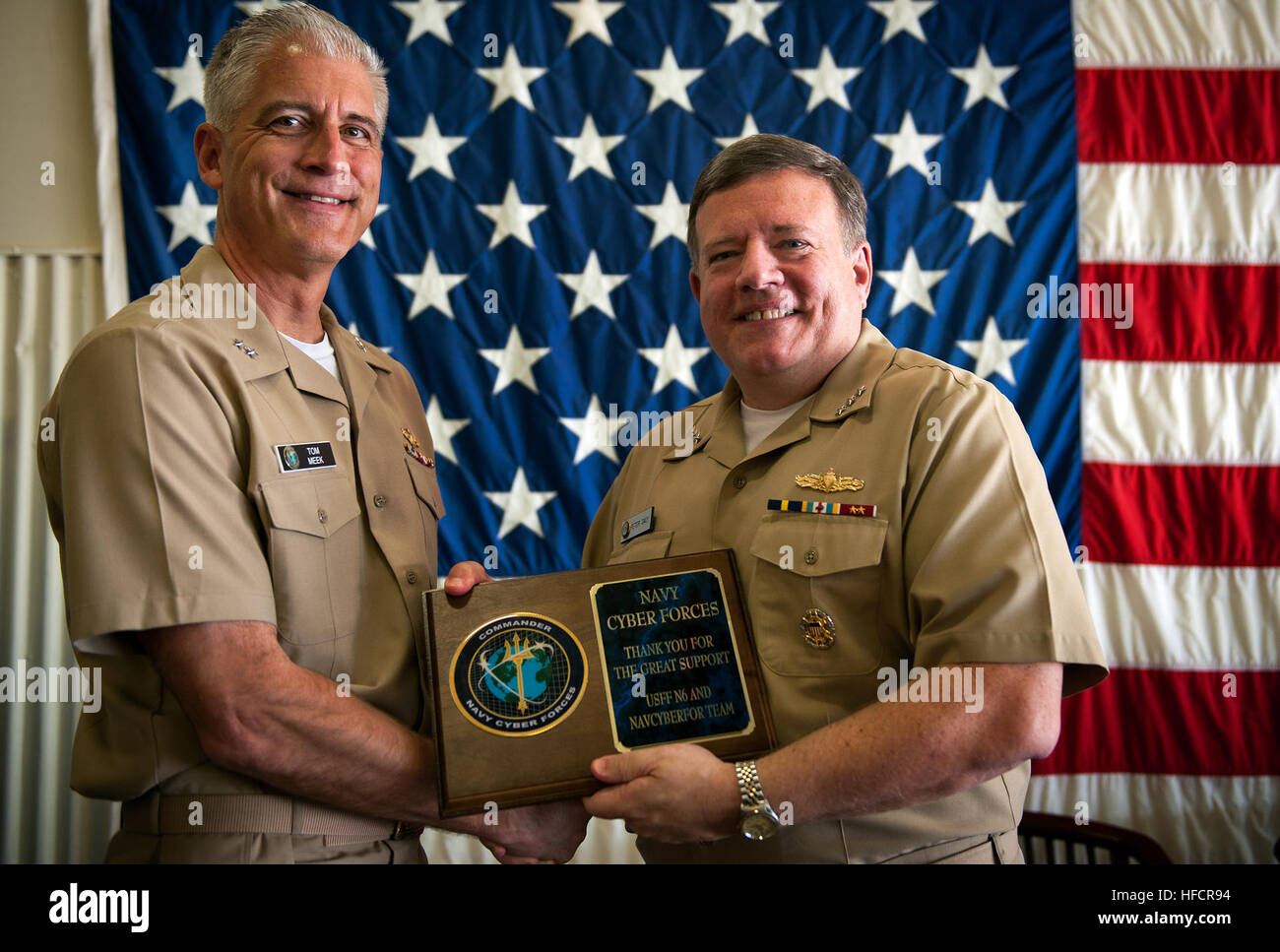 Commander of navy cyber forces hi-res stock photography and images - Alamy