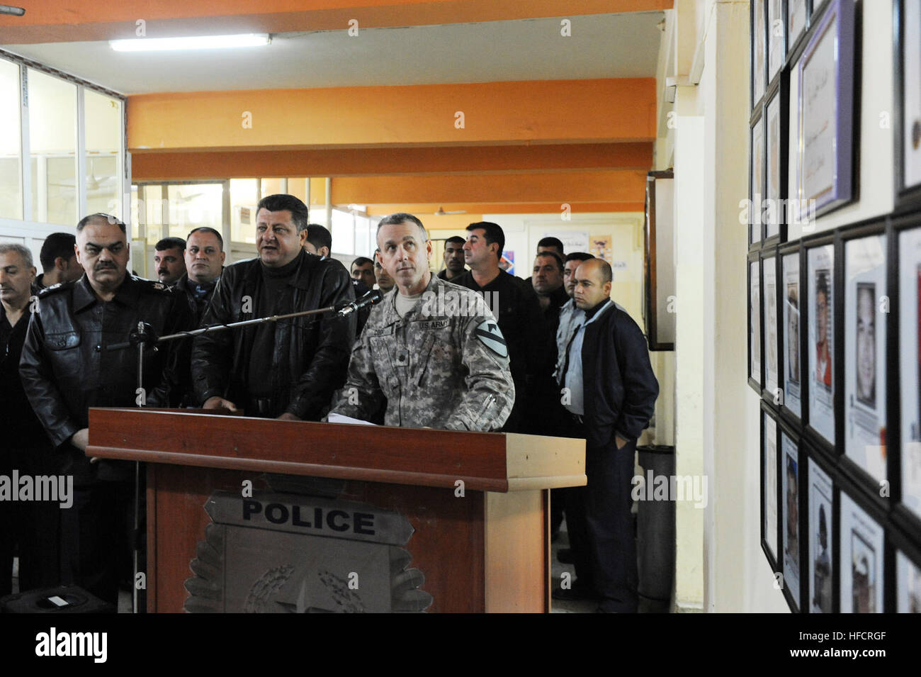 Lt. Col. Terry Cook, battalion commander, 3rd Battalion, 82nd Field ...