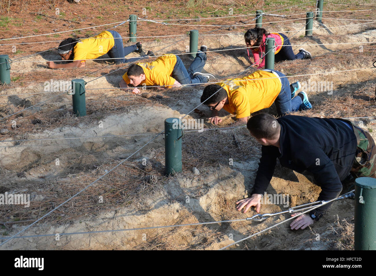 Junior Navy Reserve Officer Training Corps Cadets from Princess Anne ...