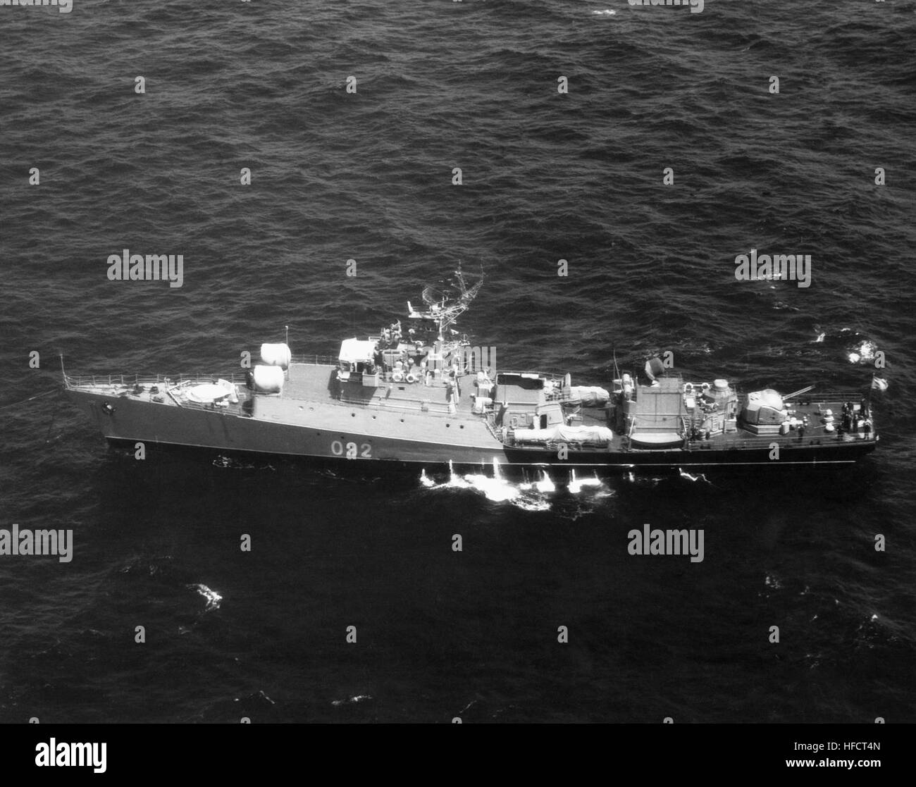 Elevated view with port Black and White Stock Photos & Images - Alamy